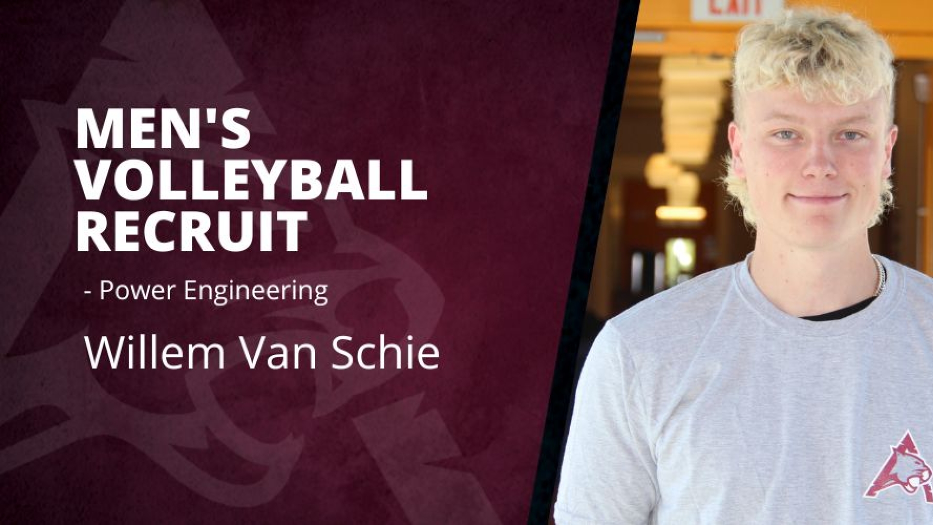 From Fan to Athlete, Van Schie Becomes A Cougar | Assiniboine College